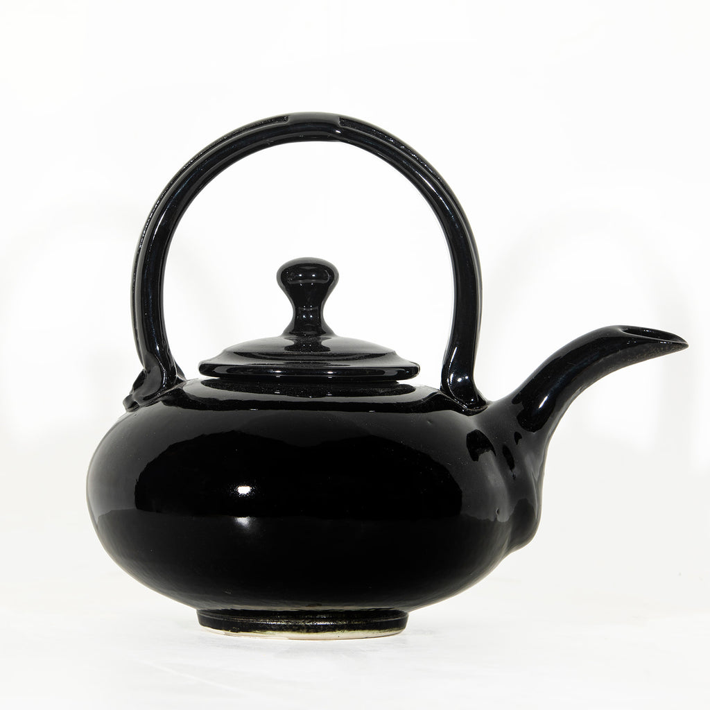 Homewares | Large Teapot - Mirror Black design - non-drip – Sean ...