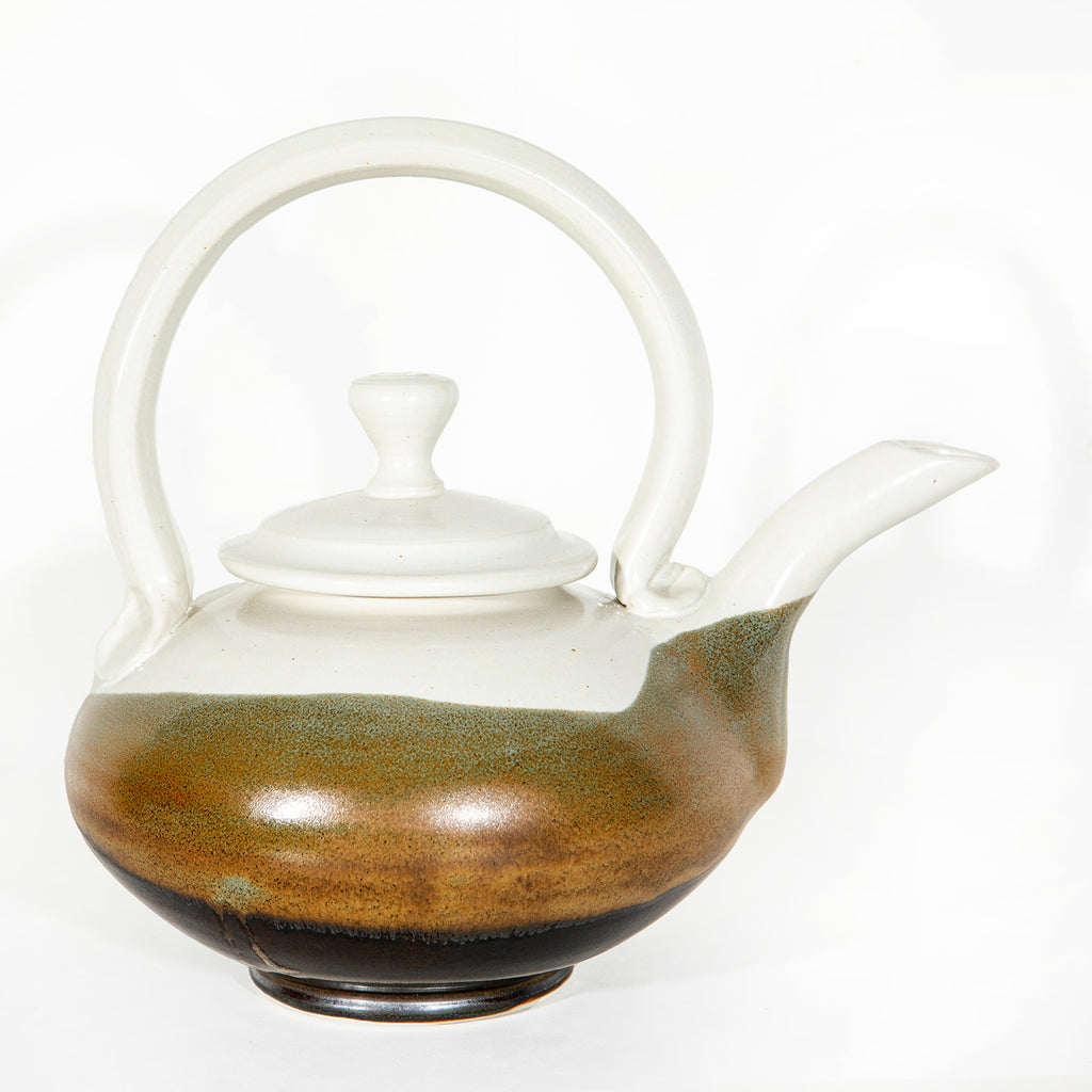 Homewares | Large Teapot - Non-Drip - Autumn Design – Sean Nicholson Clay
